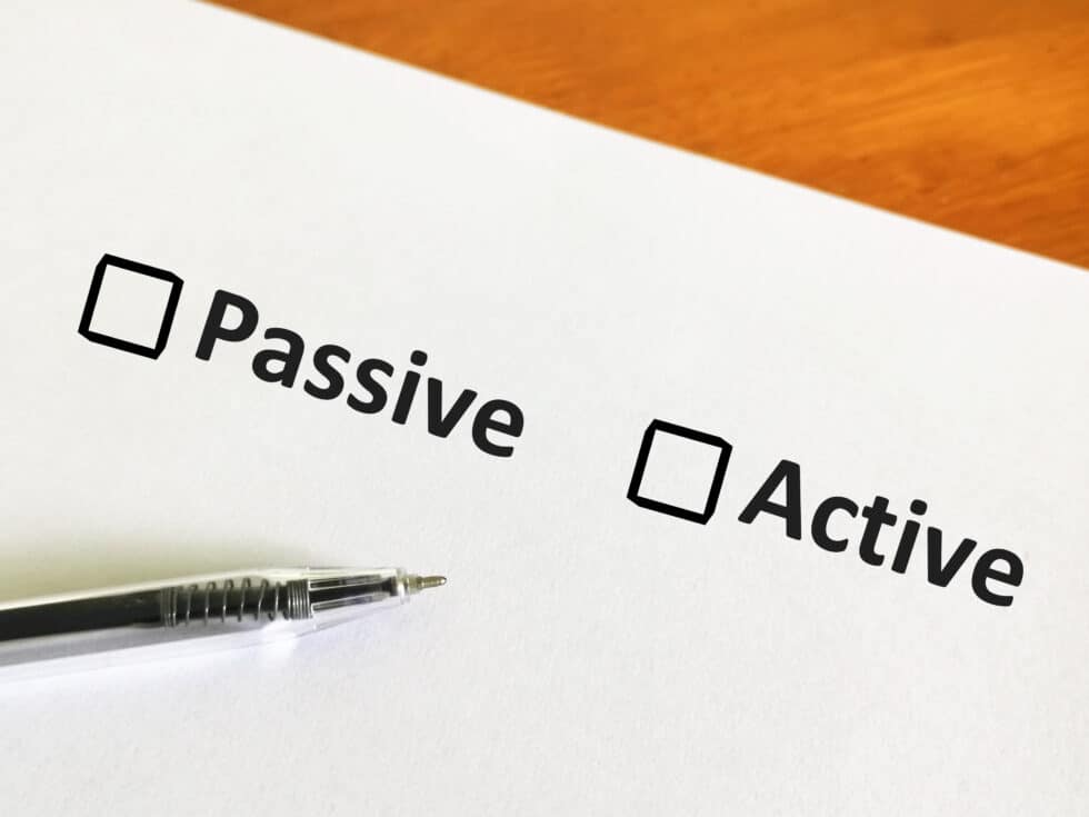 Value of Active Investment Management - Active vs passive